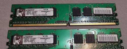 Оперативная память ddr2 800mhz 2x512 mb