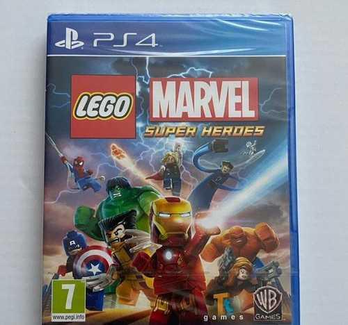 Lego marvel super heroes ps4 новый