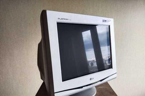 Монитор для компьютера LG flatron F700P 17дюймов