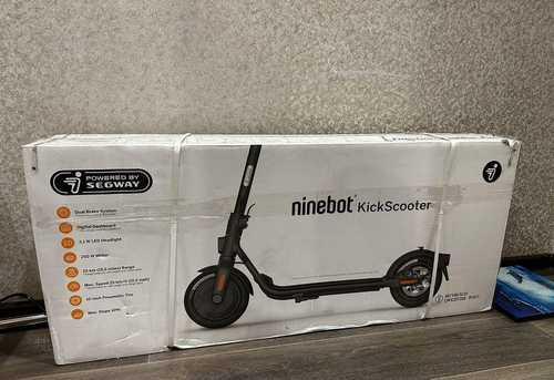 Новый Электро-самокат Ninebot Kickscooter F25E