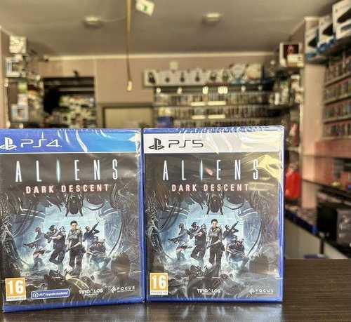 Aliens: Dark Descent PS4, PS 5русские субтитры