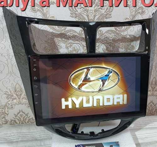 Магнитола Hyundai Solaris android