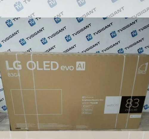 Новый телевизор LG oled83G4RLA RU