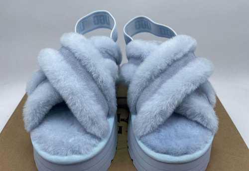 Женские Тапочки Угги UGG Disco Color Slide Blue