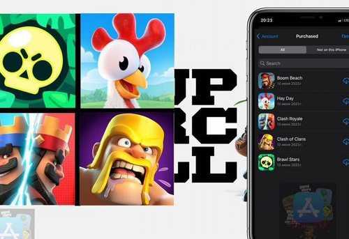 Игры от Supercell App Store iPhone, iPad, iPod