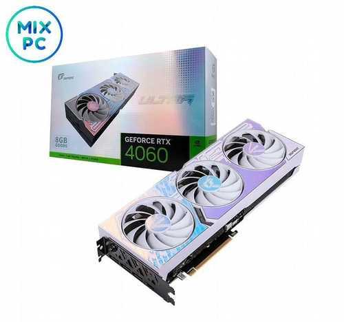 Видеокарта RTX4060 8GB Colorful Ultra W OC 8GB-V