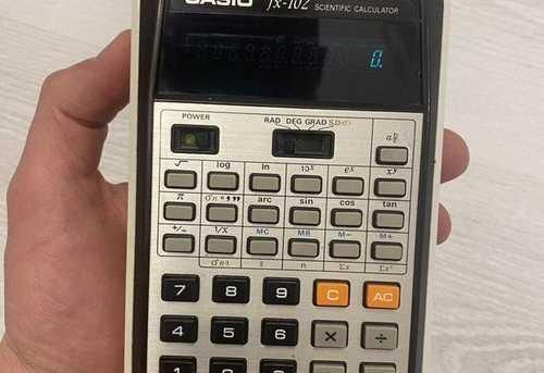 Калькулятор casio fx-102