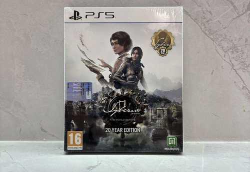 Диск Syberia: The world before игра для PS5