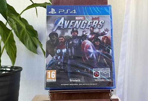 Новый Marvel Avengers PS4/PS5 Диск