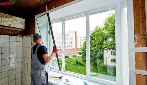 Установка и ремонт окон пвх, отделка балконов