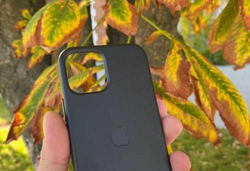 Чехол Apple leather case для iPhone 12/12pro