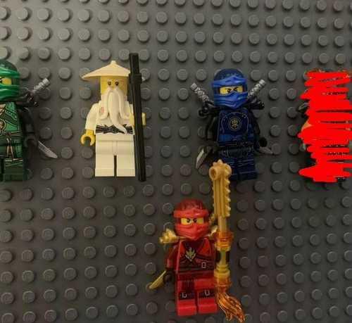 Lego ninjago minifigures