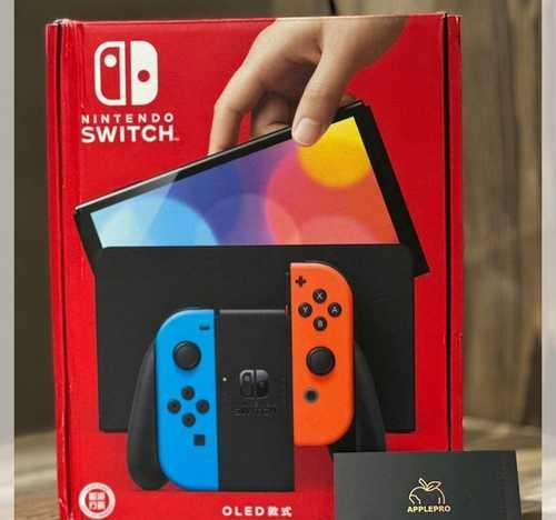 Nintendo Switch Oled 64Gb RedBlue Новый