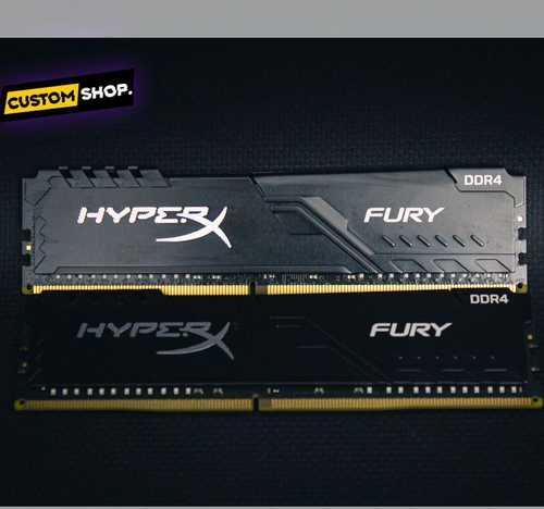 Оперативная память Kingston Fury Beast Black DDR4 64Gb (2x32Gb) 2666Mhz