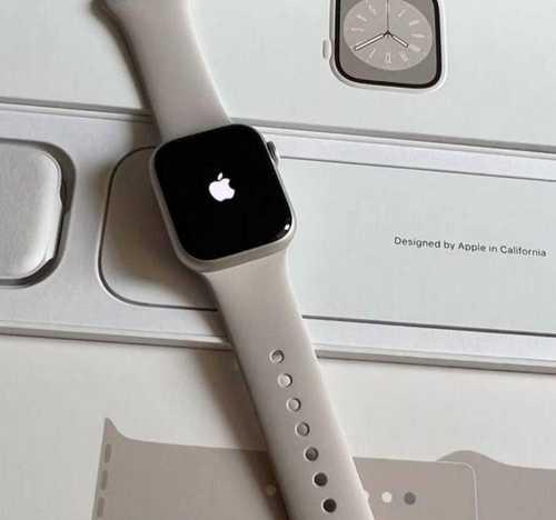 Apple watch s8 starlight 41 mm