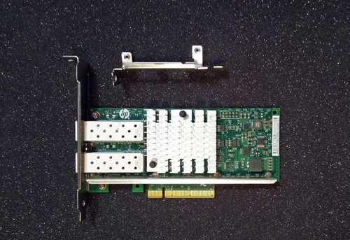 Сетевая карта HP 560SFP+, 2x 10GbE SFP+