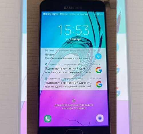 Samsung Galaxy A5 (2016) SM-A510F, 2/16 ГБ