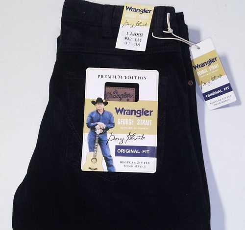 Джинсы Wrangler вельвет с флисом (зимаW:34,42 L:34