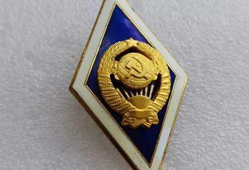 Знак Ромб герб СССР (тяжёлый)