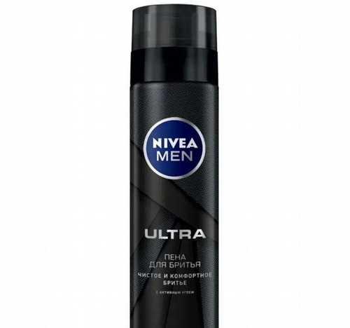 Пена nivea нивея с углем 200мл