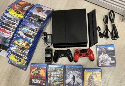 Sony playstation 4 и 78 игр