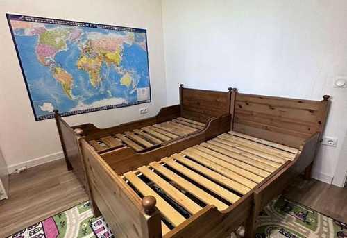 Кровать детская раздвижная IKEA