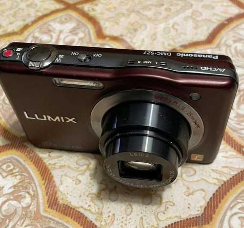 Цифровой фотоаппарат panasonic lumix DMC-SZ7