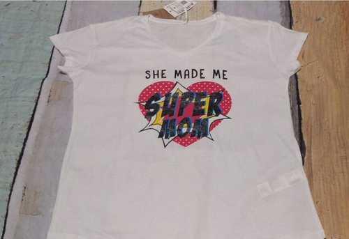 Новая футболка "Супер мама" Турция