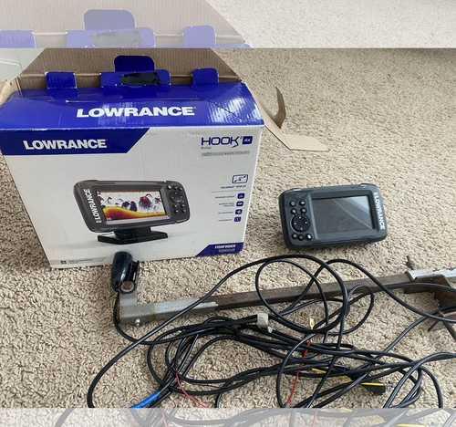 Эхолот lowrance hook4x