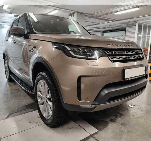 Пороги Land Rover Discovery 04-16 гг