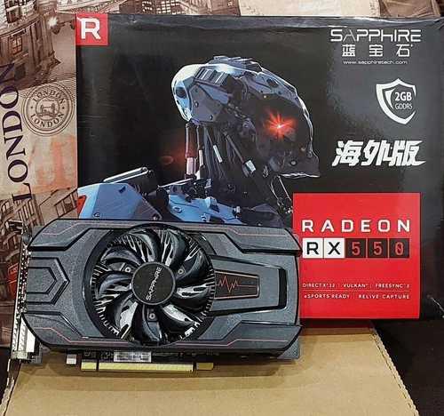 Продам видеокарту Sapphire RX550 2Gb - Идеальный в