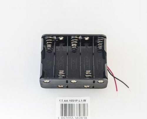 Батареечный отсек ET BH-AA 10S1P-L1-W с проводами