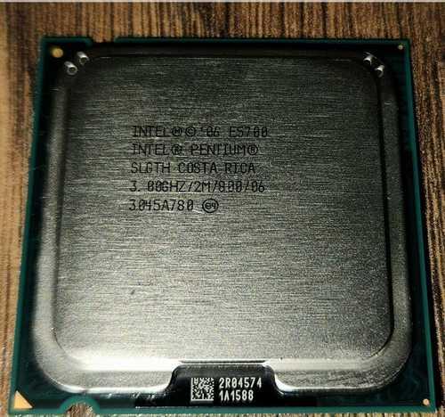 Intel Pentium E5700 LGA 775 3.0 Ghz 2 Mb