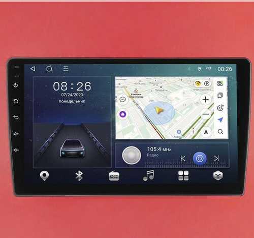 Магнитола Peugeot 307 01-08 Android 4 64 TS18A 9"
