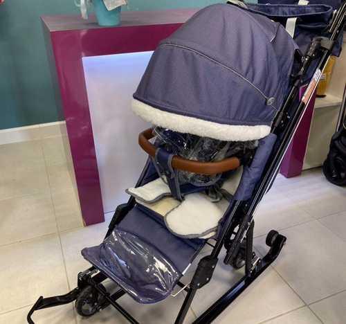 Детские санки коляска Nika 7-8 к