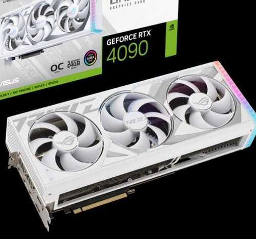 RTX 4090 Asus ROG Strix White OC Edition 24Gb