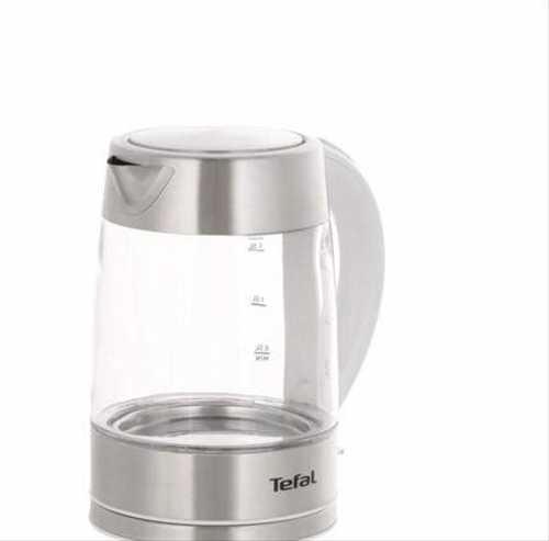 Чайник Tefal KI 7721, серебристый/белый