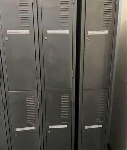 Металические шкафчики для раздевалки бу