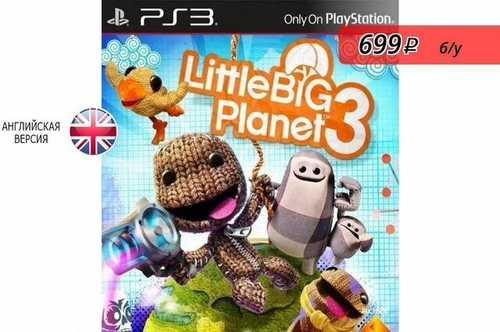 Б/у Little Big Planet 3 Английская версия (PS3 вид