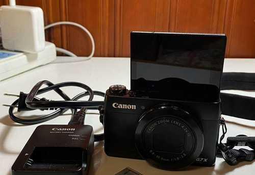 Компактный фотоаппарат Canon PowerShot G7X