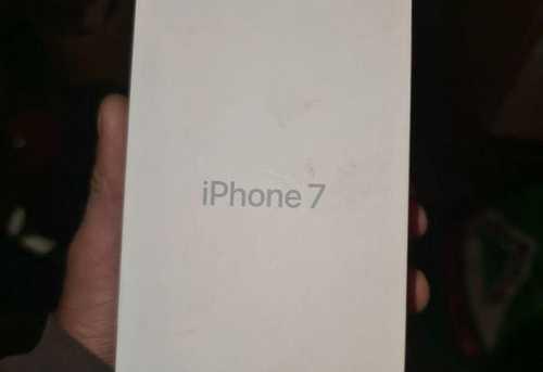 Коробка iPhone 7 black 256 мб