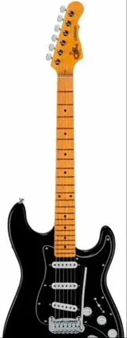 G&L Tribute Legacy Gloss Black MP Poplar