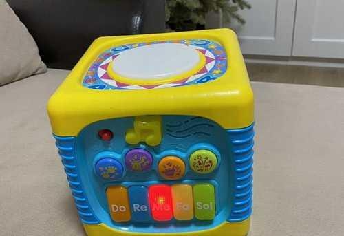 Развивающие игрушки для малышей музыкальный куб