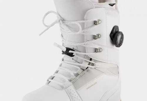 Сноубордические ботинки. Белые размер 39. Цена 110