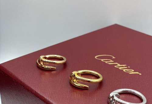 Cartier кольцо гвоздь без камня