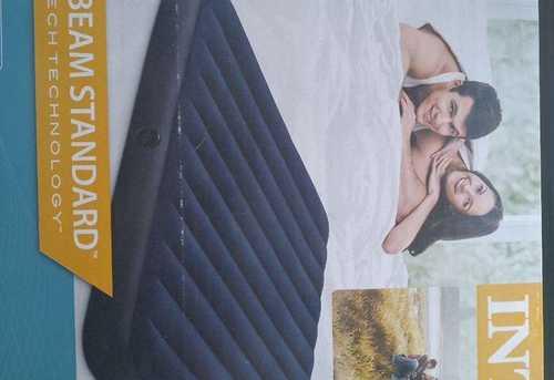 Надувной матрас двухспальный с насосом
