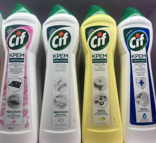 Крем для чистки поверхностей CIF