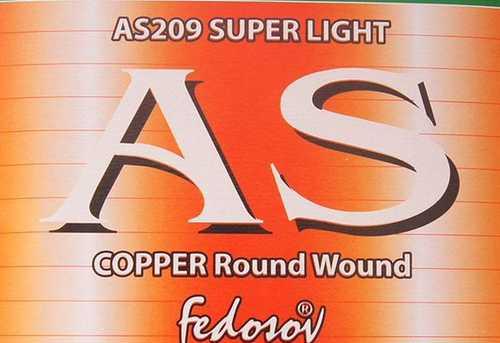 AS209 Copper Round Wound Комплект струн для акуст