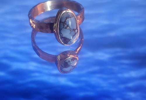 Кольцо с Бирюзой серебро