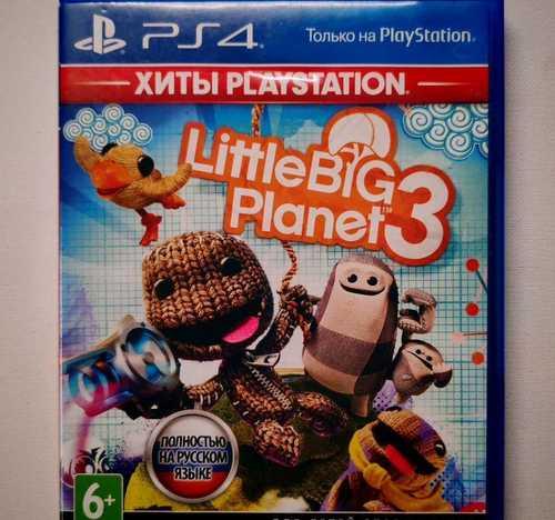 Little Big Planet 3 PS4 Русская версия